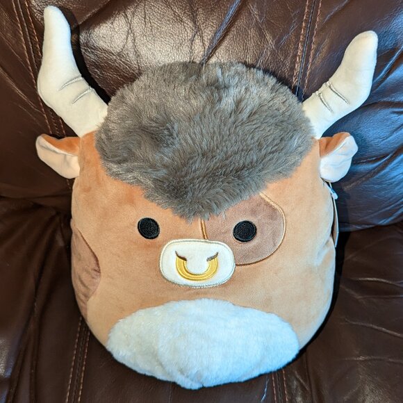 Kellytoy | Toys | Squishmallow Shep The Brown Spotted Bull 2 Plush Nwt ...